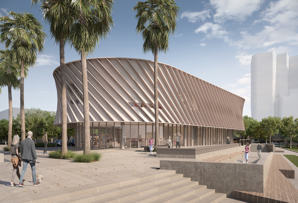 Shell Cove Library | Tramstop